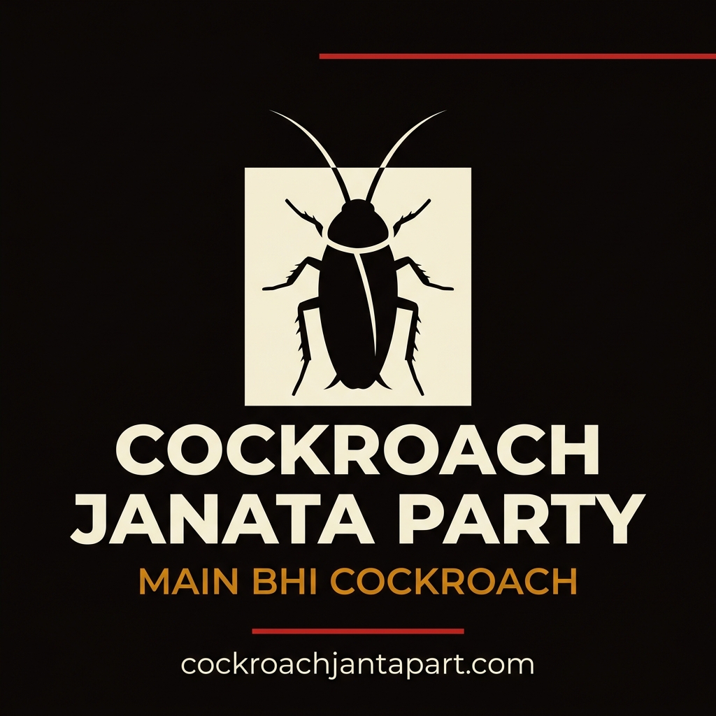 Cockroach Janata Party (CJP) — Official Website | Cockroach Janta Party ...